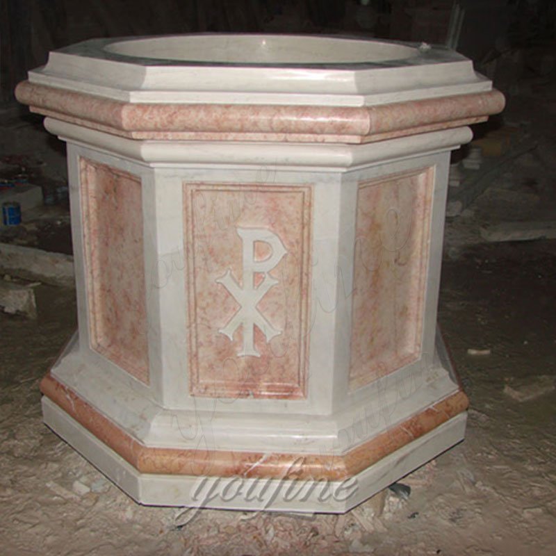Hand carved pure natural marble religious catholic home altar supplies ...