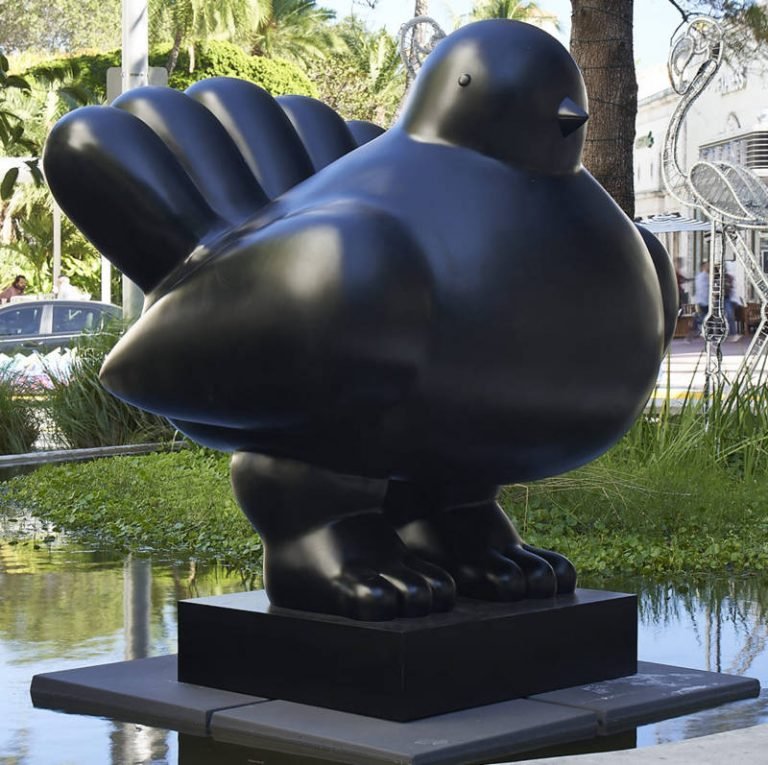 Outdoor Bronze Fat Bird Fernando Botero Sculpture for Sale BOKK-435