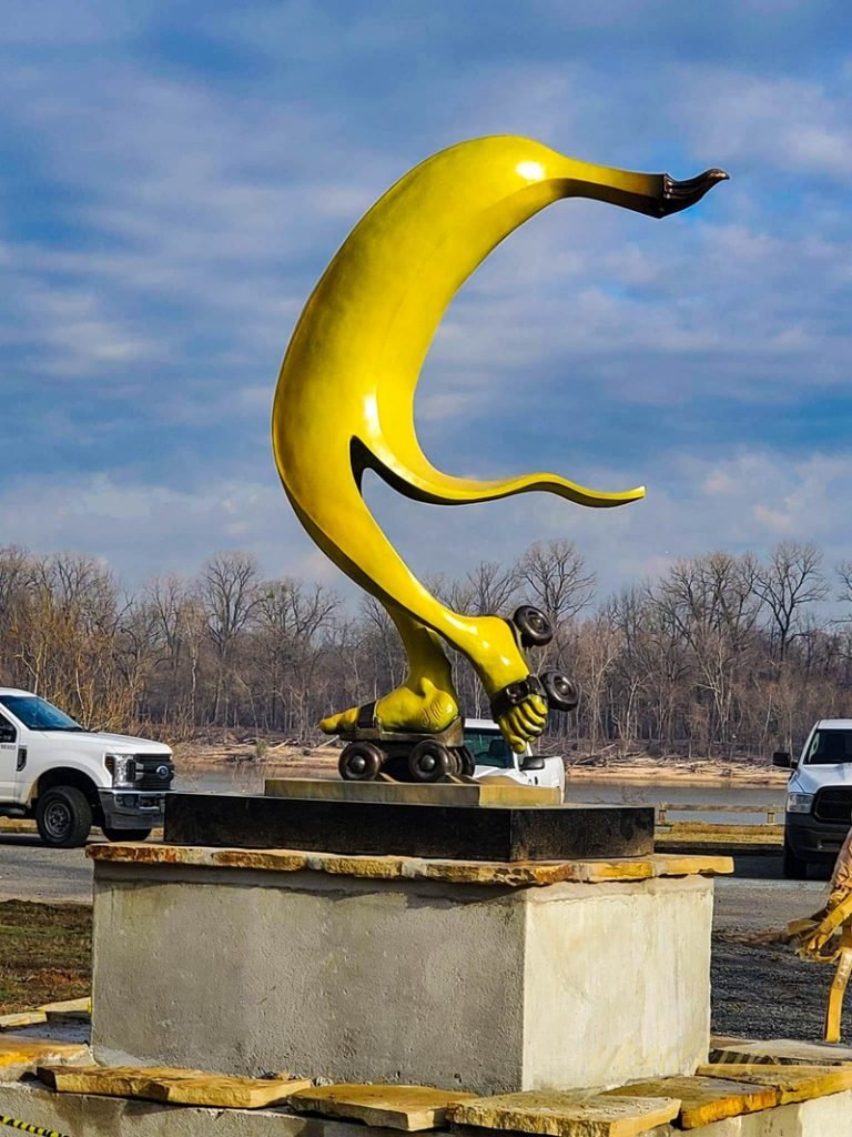 10 Popular Outdoor Metal Sculptures for Lawn (Fruit-themed)