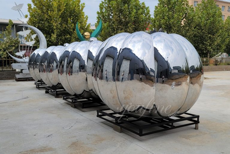 Unique Large Outdoor Pumpkin Statue for Sale