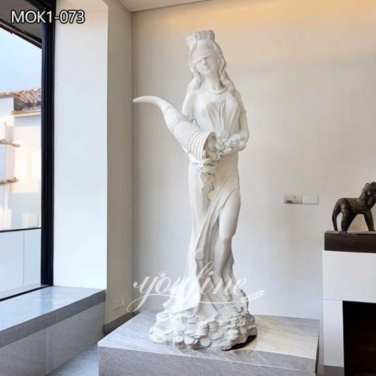 Life Size Marble Fortuna Statue for Sale - YouFine Art Sculpture
