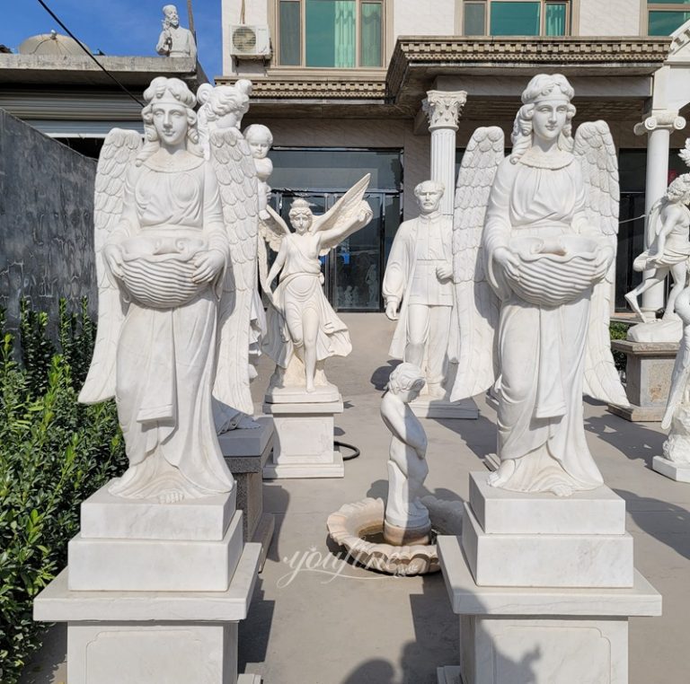 The 6 Most Common Catholic Angel Statues in Churches