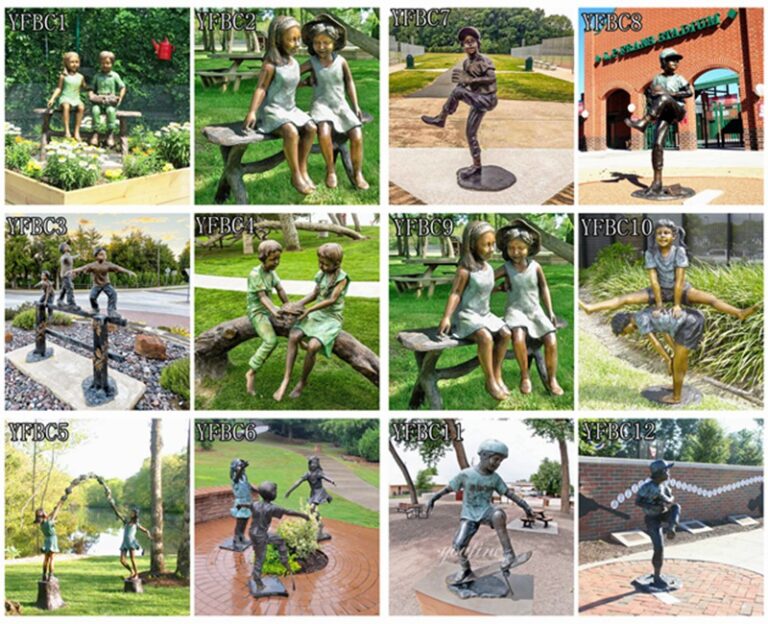 Top 10 Most Popular Bronze Children Statues